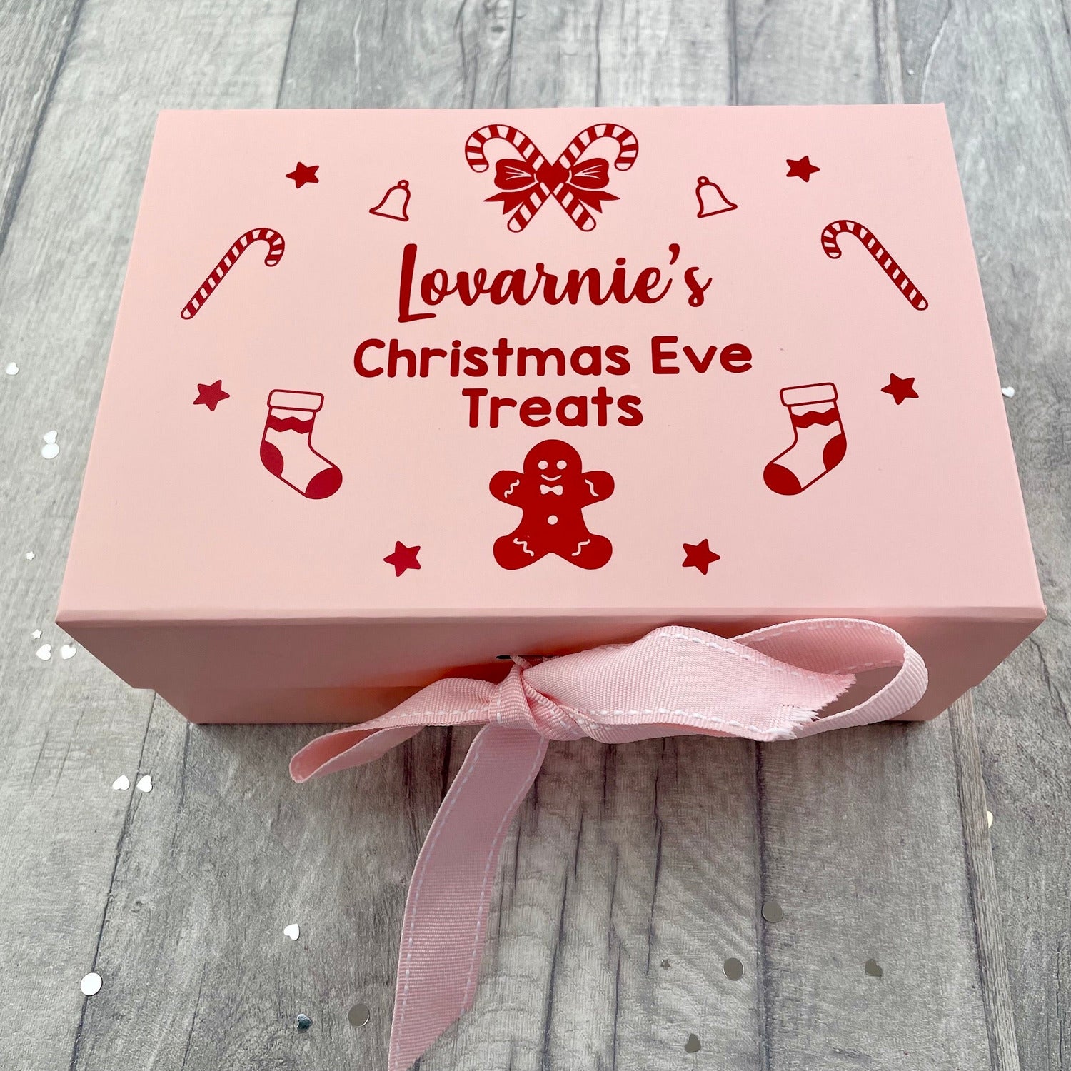 Red Christmas Eve Box