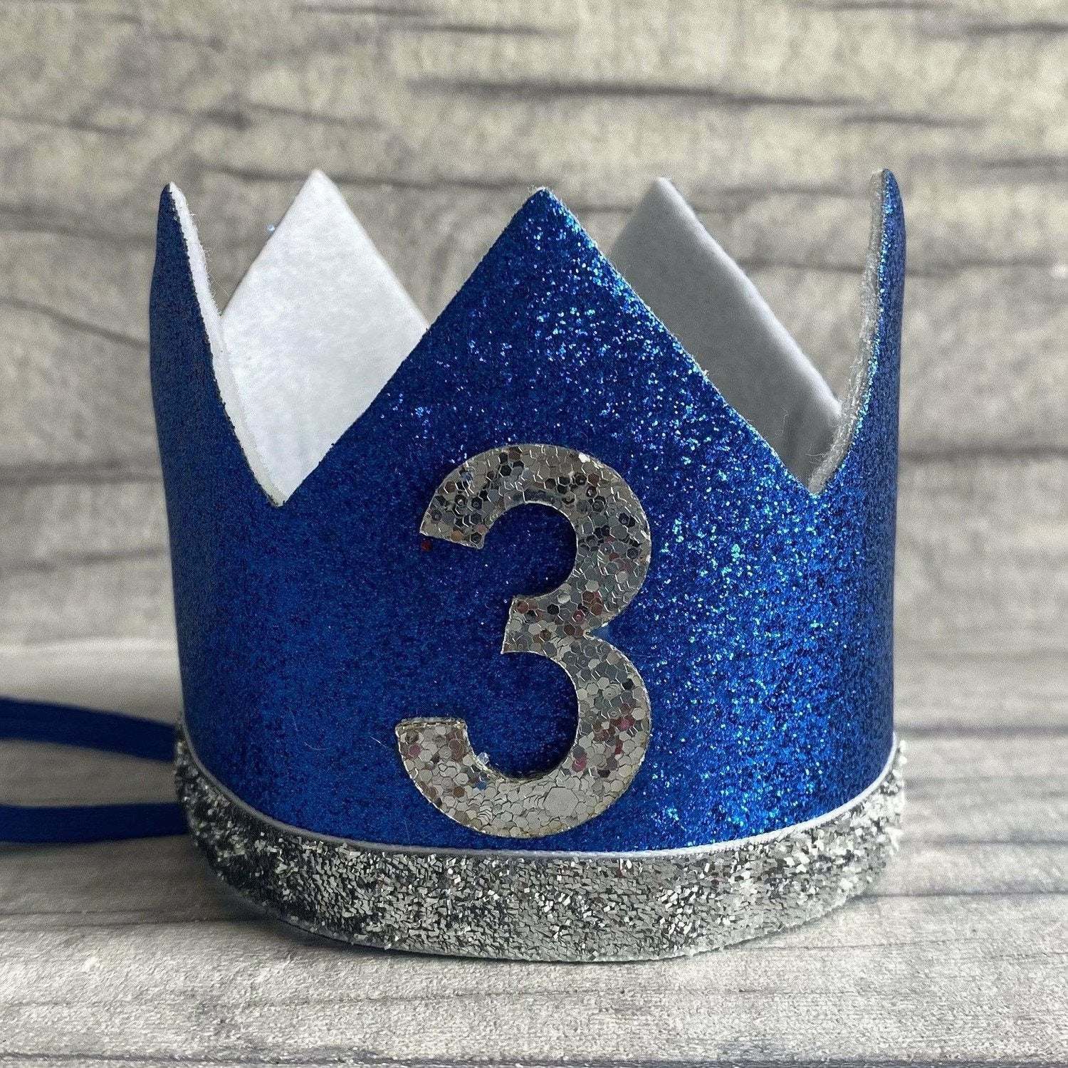 Blue Birthday Boy Crown